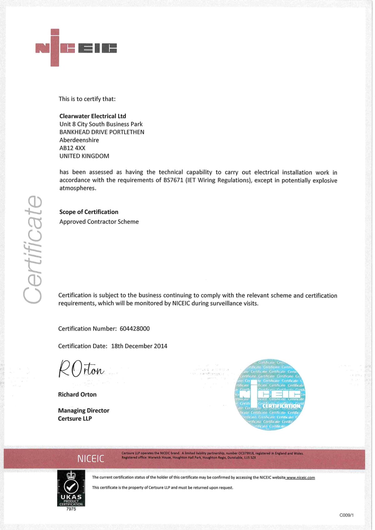 About - Clearwater Electrical